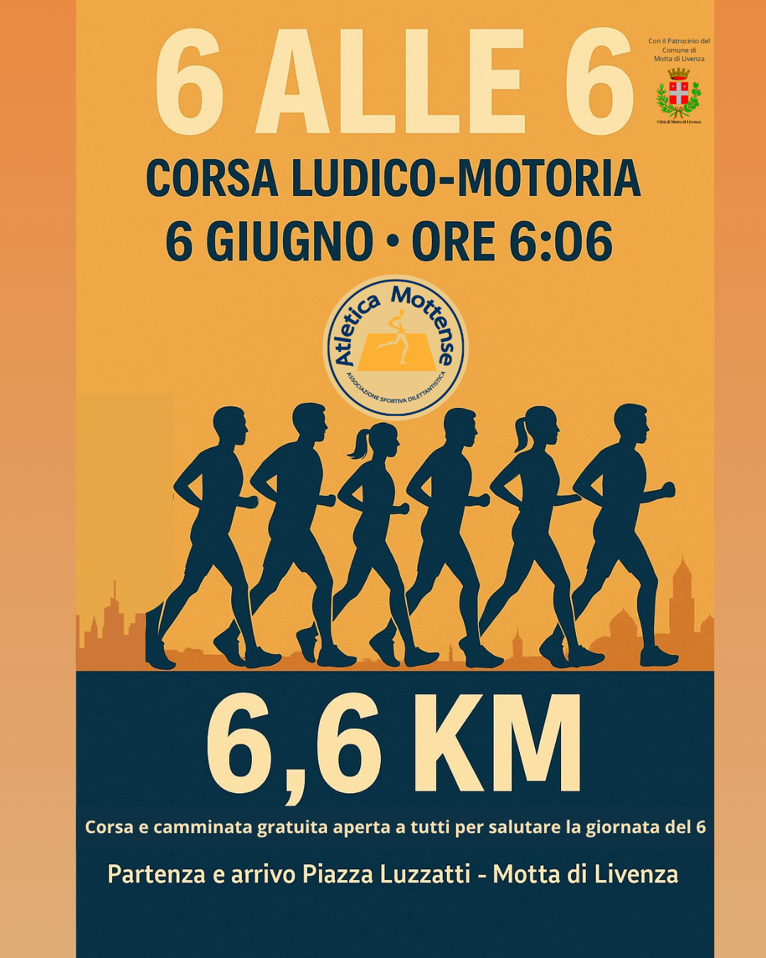 6 alle 6 – Atletica Mottense